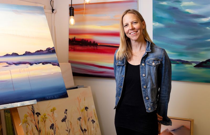 Megan Jefferson Brightens Avon Landscape With Mural | Jiffy Lube of Indiana